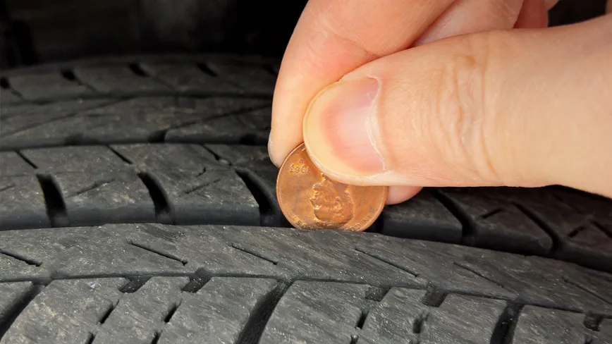 How To Check Tire Tread Depth: The Penny Test Has The Answer - The Tire ...